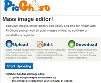 PicGhost: Best online mass image editor.